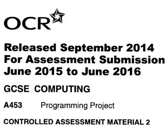 A453ControlledAssessmentTask | Code College